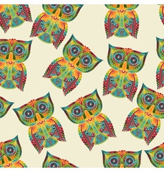 Decorative owl Royalty Free Vector Image - VectorStock