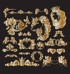 Royal & Border Vector Images (over 11,000)