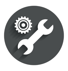 Repair tool sign icon Service symbol Royalty Free Vector