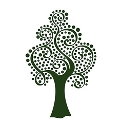 Tree emblem Royalty Free Vector Image - VectorStock