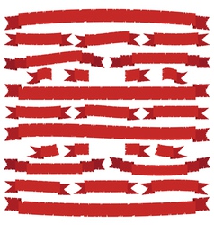 Torn ribbon banners Royalty Free Vector Image - VectorStock