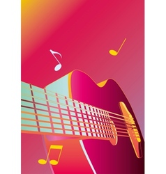 Spring guitar music Royalty Free Vector Image - VectorStock