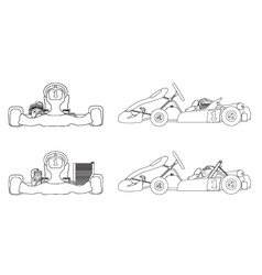 Go & Kart Vector Images (over 150) - VectorStock