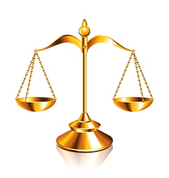 Unbalanced Scale of Justice Royalty Free Vector Image - VectorStock
