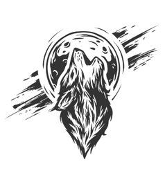 Owl head logo- emblem design Royalty Free Vector Image