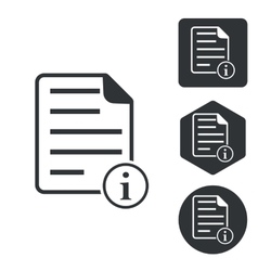 Consult instructions for use symbol Royalty Free Vector