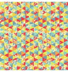Retro seamless geometric pattern Royalty Free Vector Image