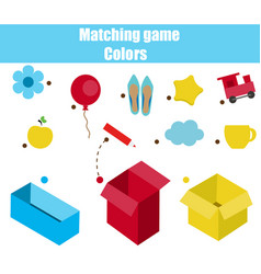 Matching game with fresh fruits Royalty Free Vector Image