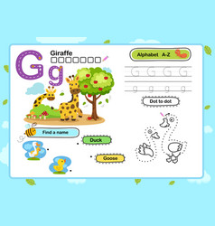 Alphabet kids mnop Royalty Free Vector Image - VectorStock