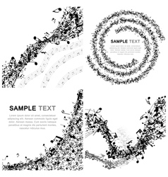 Musical staff vector by angelp - Image #74145 - VectorStock