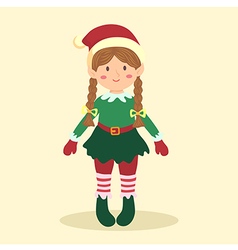 Christmas elf vector by Dazdraperma - Image #115339 - VectorStock Christmas elf vector by Dazdraperma - Image #115339 - VectorStock