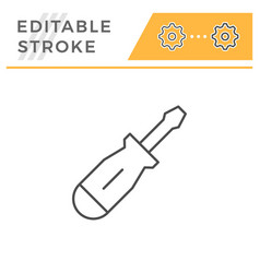 Screwdriver Royalty Free Vector Image - VectorStock