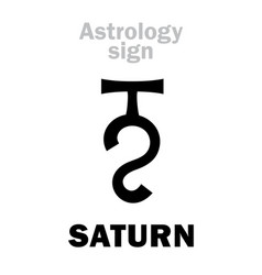 Astrology asteroid prometheus Royalty Free Vector Image