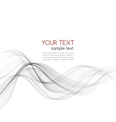 Abstract black wave design element Royalty Free Vector Image