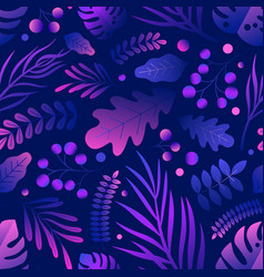 Hawaii color hand drawn seamless pattern Vector Image