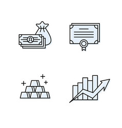 Set of doodle business management Royalty Free Vector Image