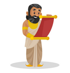 Prabu janaka Royalty Free Vector Image - VectorStock