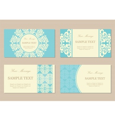 Vizit cards Royalty Free Vector Image - VectorStock