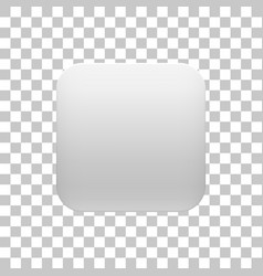 Technology black blank app icon template Vector Image