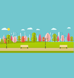 Green bamboo stems with leaves Royalty Free Vector Image