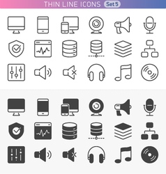 Communication icon set 2 Royalty Free Vector Image