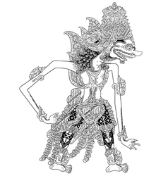 Prabu janaka Royalty Free Vector Image - VectorStock