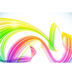 Modern colorful flow abstract background Vector Image
