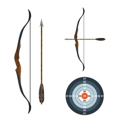 Bow and arrow vector by kostekkamson - Image #515817 - VectorStock
