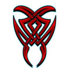 Ant head tribal vector