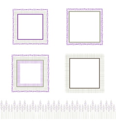 Fern frame Vector Image by Razvodovska - Image #465662 - VectorStock