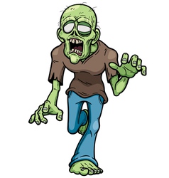 Clown zombie Royalty Free Vector Image - VectorStock