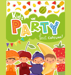 Border template with kids theme Royalty Free Vector Image