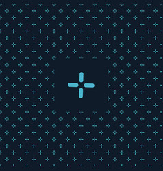 Lightning yellow seamless pattern background Vector Image