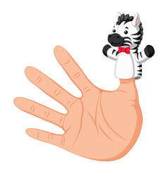 Cartoon zebra Royalty Free Vector Image - VectorStock