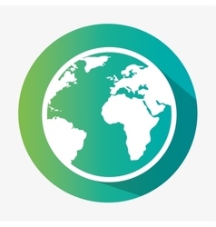 Green earth Royalty Free Vector Image - VectorStock