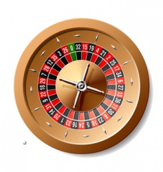 European roulette wheel Royalty Free Vector Image