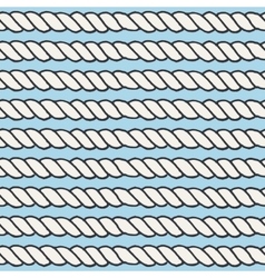 Seamless rope pattern set Royalty Free Vector Image