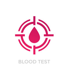 Blood donation logo template design Royalty Free Vector