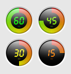 Countdown timer Royalty Free Vector Image - VectorStock