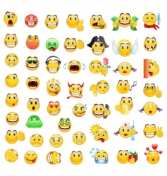 Smiley faces icons set vector by sdp_creations - Image #5204664 ...