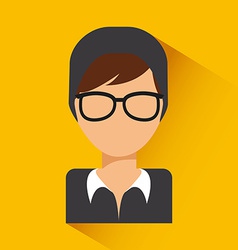 Man characters faces avatars user profile cartoon vector by ProVectors ...