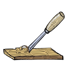 Chisel Royalty Free Vector Image - VectorStock