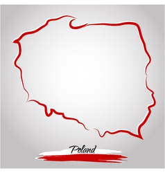 Cartoon map of ecuador Royalty Free Vector Image