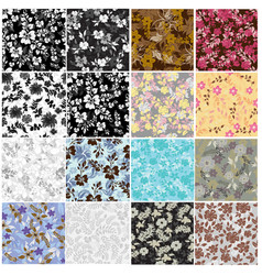 Seamless print patterns Royalty Free Vector Image