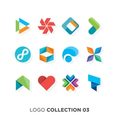 Logo collection 01 Royalty Free Vector Image - VectorStock