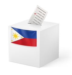 Philippines election banner background Royalty Free Vector