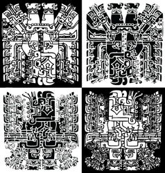 Inca iconography Royalty Free Vector Image - VectorStock