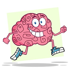 Creativity concept - brain Royalty Free Vector Image