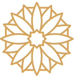Logo for oriental sweets Royalty Free Vector Image