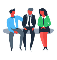 Business team set Royalty Free Vector Image - VectorStock